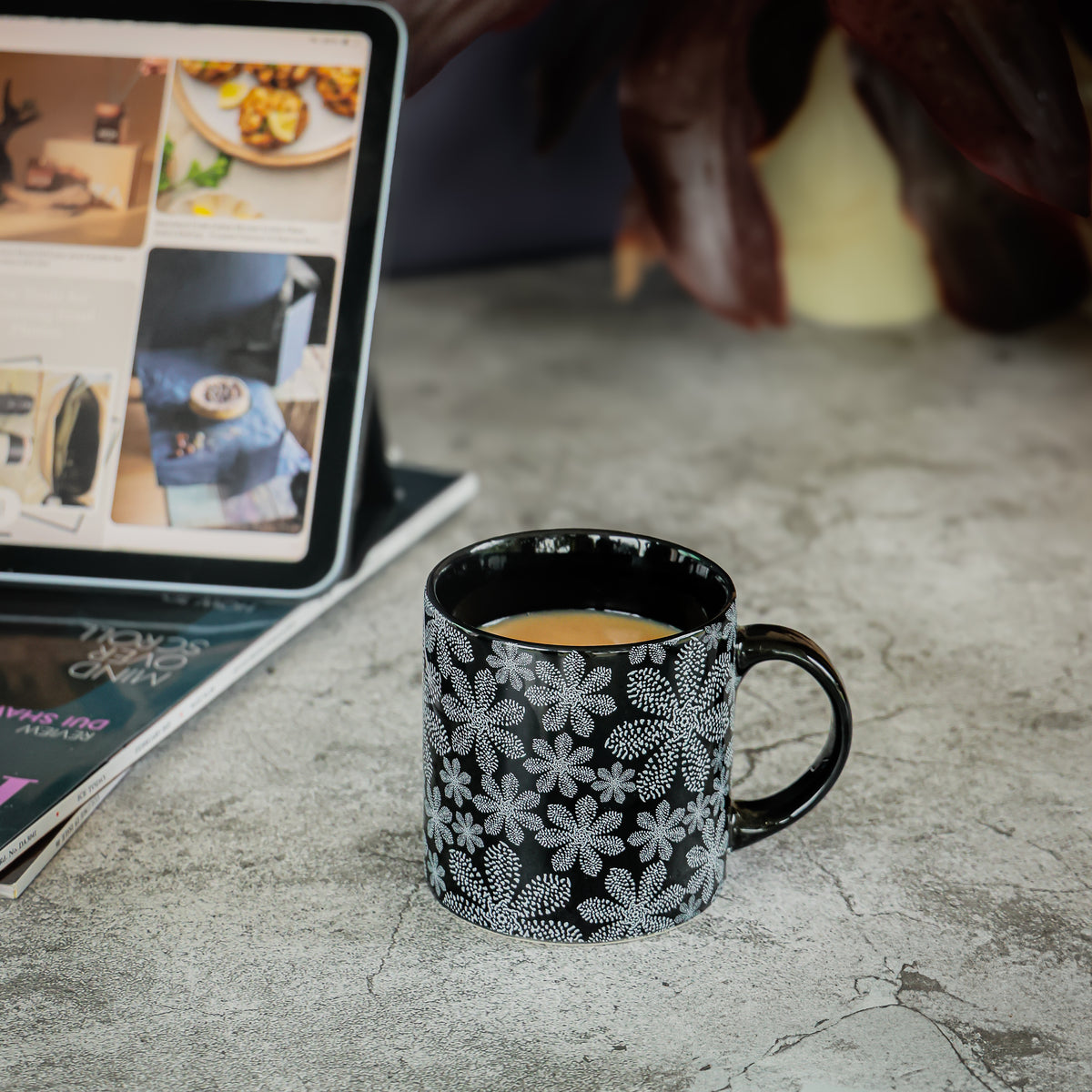 Nakshi Stitch Mug – Monno Ceramic
