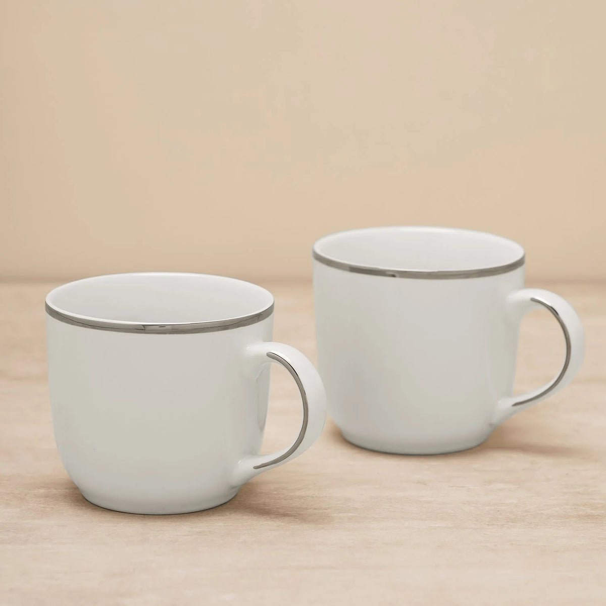 Classic Silver Line Mug – Monno Ceramic