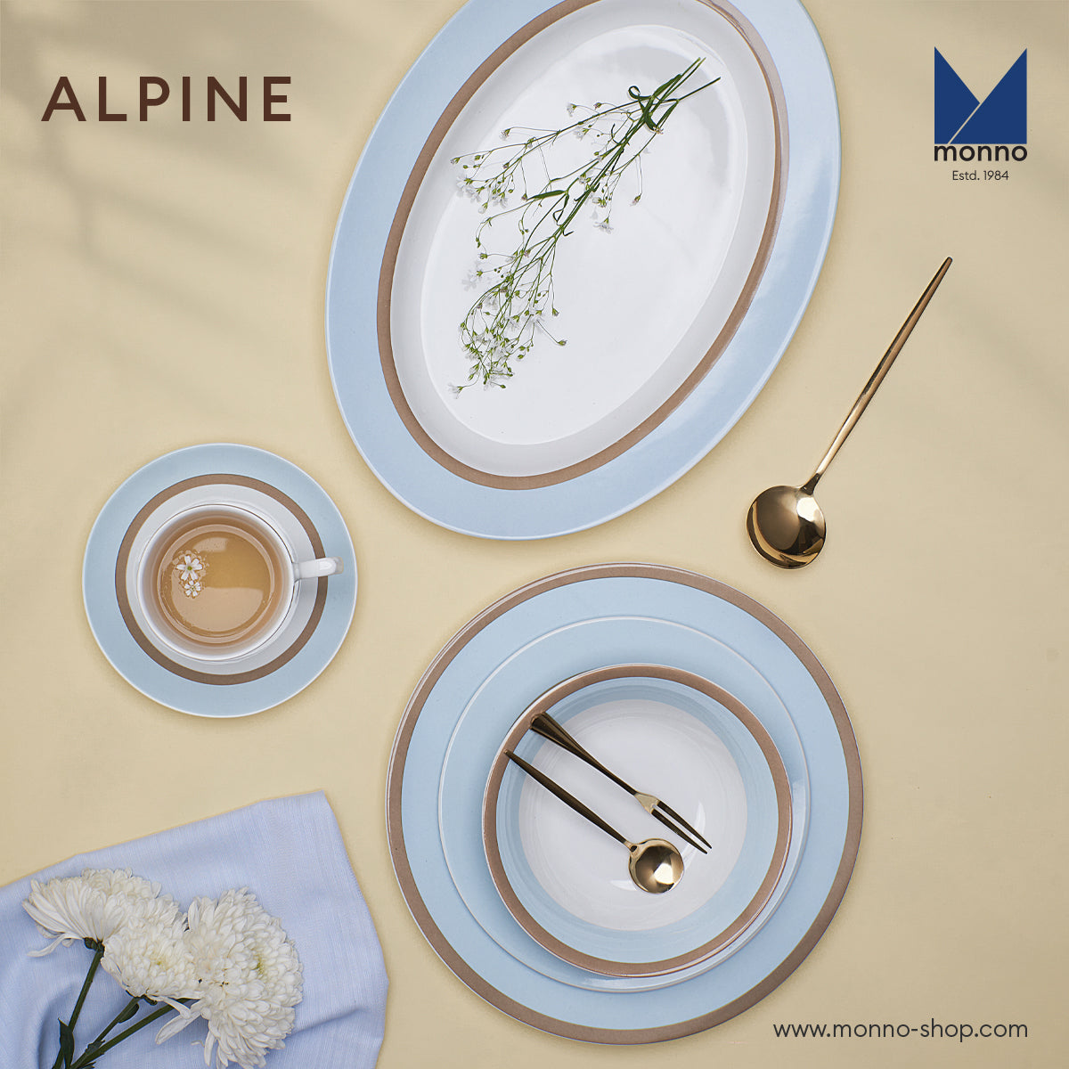 Alpine Dinner Set – Monno Ceramic