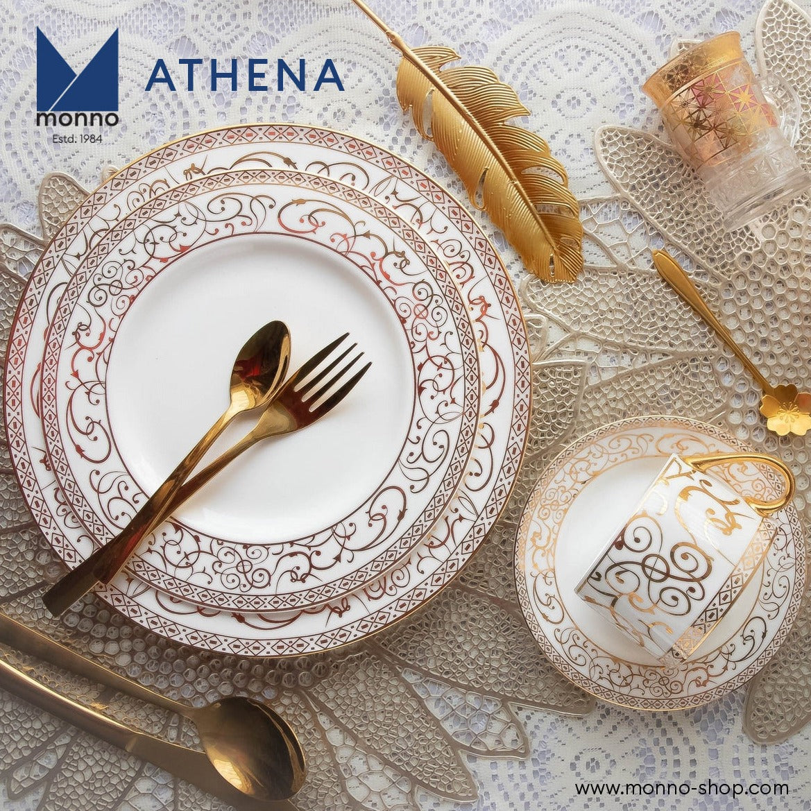 Athena Dinner Set – Monno Ceramic
