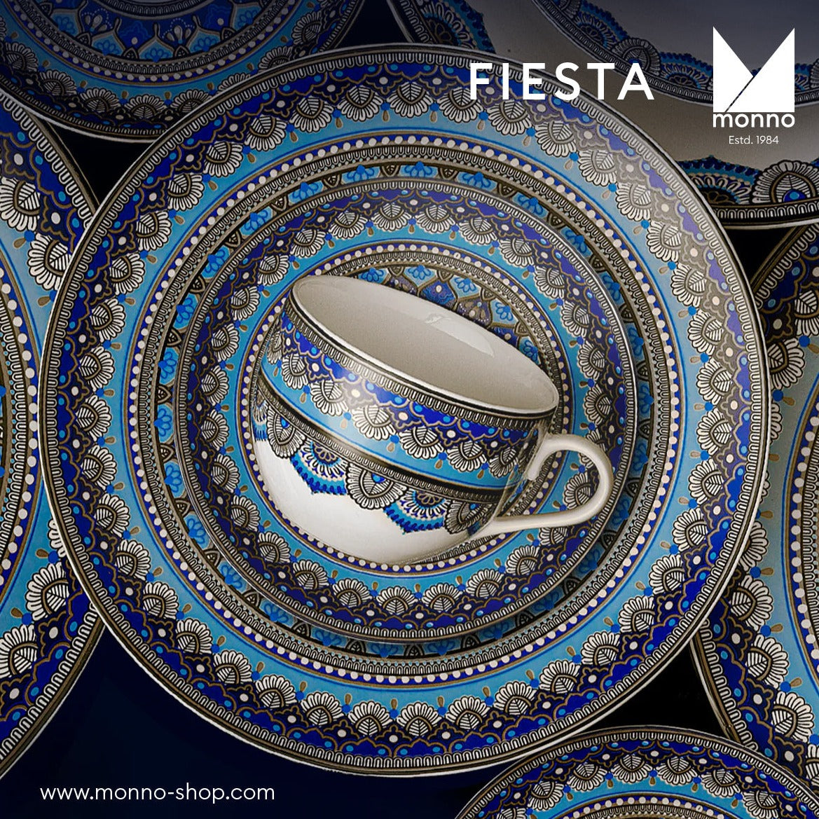 Fiesta Dinner Set – Monno Ceramic